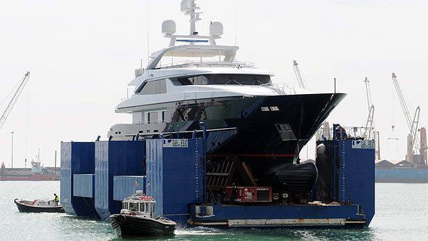 Sanlorenzo launches superyacht Starling